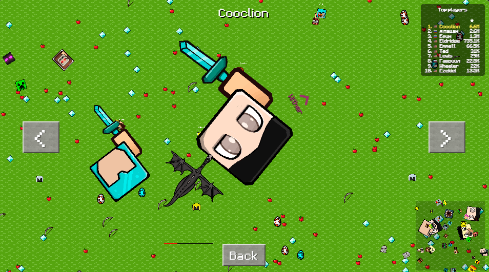 Crazy Steve.io