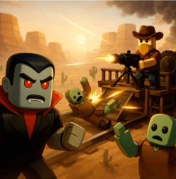 Obby Vs. Zombies: Dead Rails