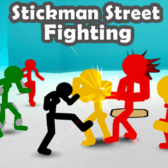 Stickman Street Fighting 3D